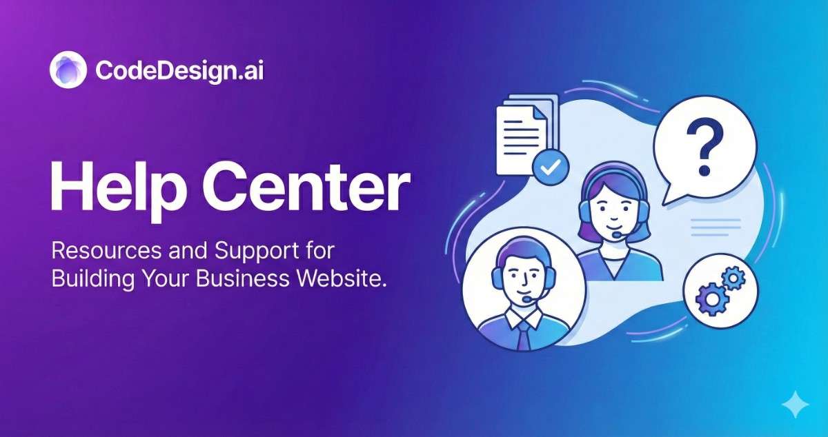 CodeDesign.ai Help Center